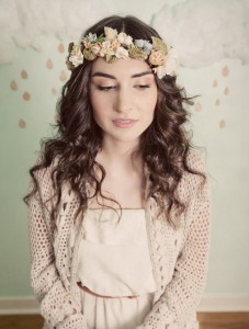 Beautiful & Boho Bridal Flower Crowns : Chic Vintage Brides