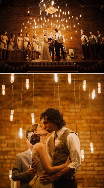 20 Wedding Ceremony Lighting Ideas : Chic Vintage Brides