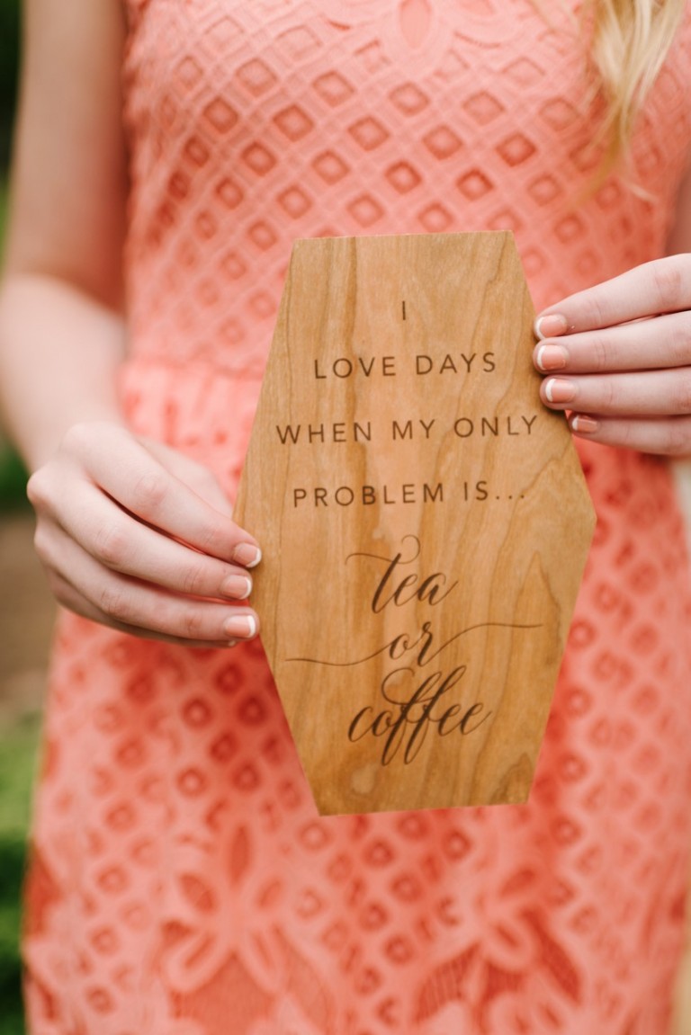 Chic Coffee-Loving Garden Bridal Shower Ideas - Chic Vintage Brides ...