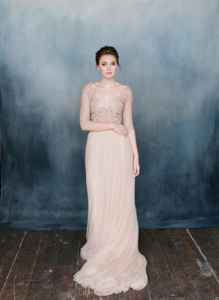 Heavenly Lace Wedding Dresses from Emily Riggs - Chic Vintage Brides ...
