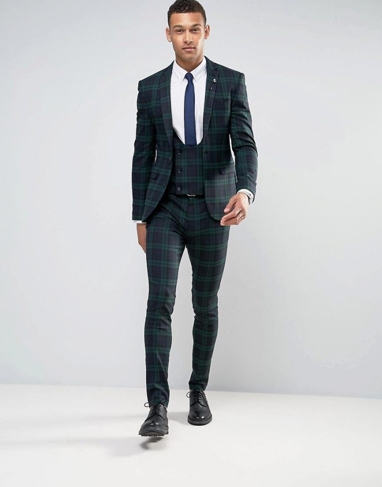 How to Wear a Bold Colored Suit on Your Wedding Day - Chic Vintage ...