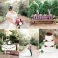 Plaid Rustic-Vintage Holiday Wedding Inspiration - Chic Vintage Brides ...