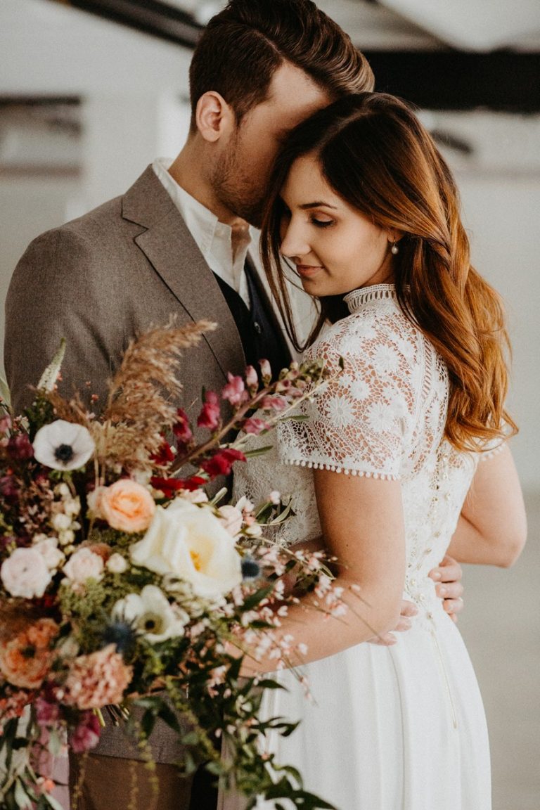 Stunning Scandinavian Fall Wedding Inspiration - Chic Vintage Brides ...