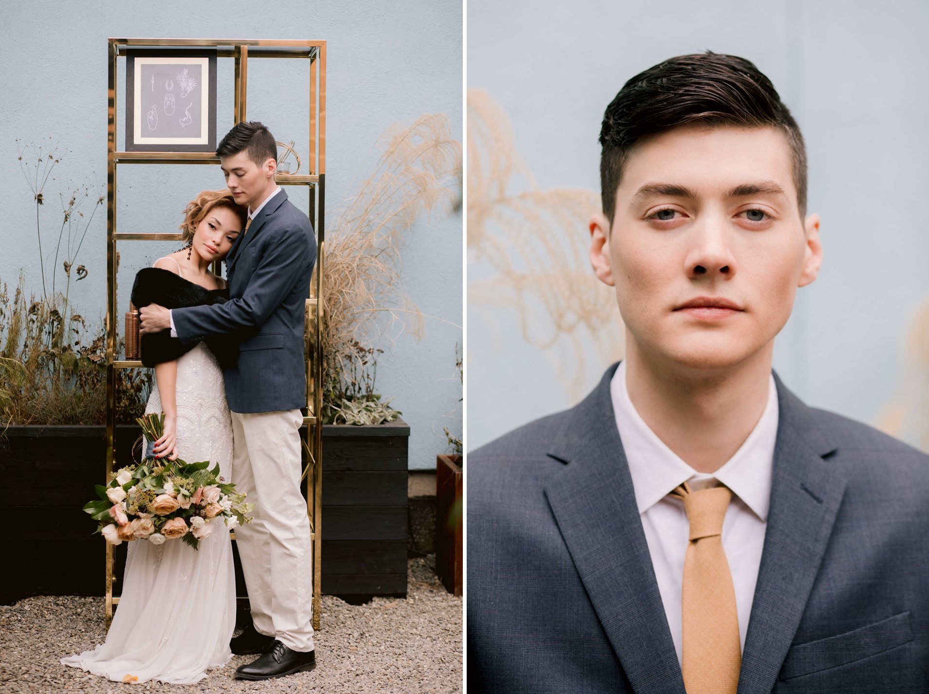 1920s Prohibition Wedding Inspiration with a Modern Twist - Chic ...