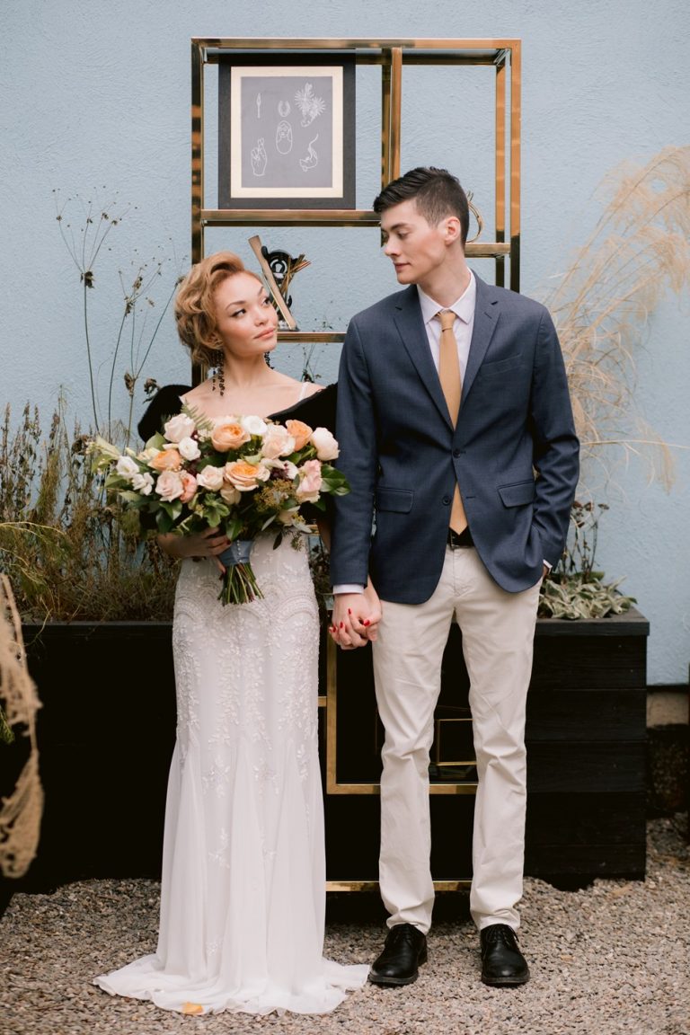 1920s Prohibition Wedding Inspiration with a Modern Twist - Chic ...
