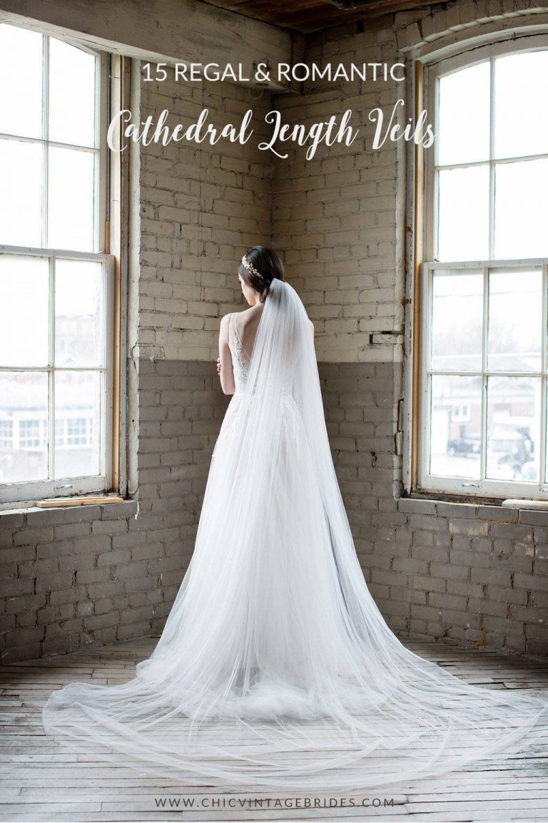 15 Regal & Romantic Cathedral Length Veils - Chic Vintage Brides : Chic ...