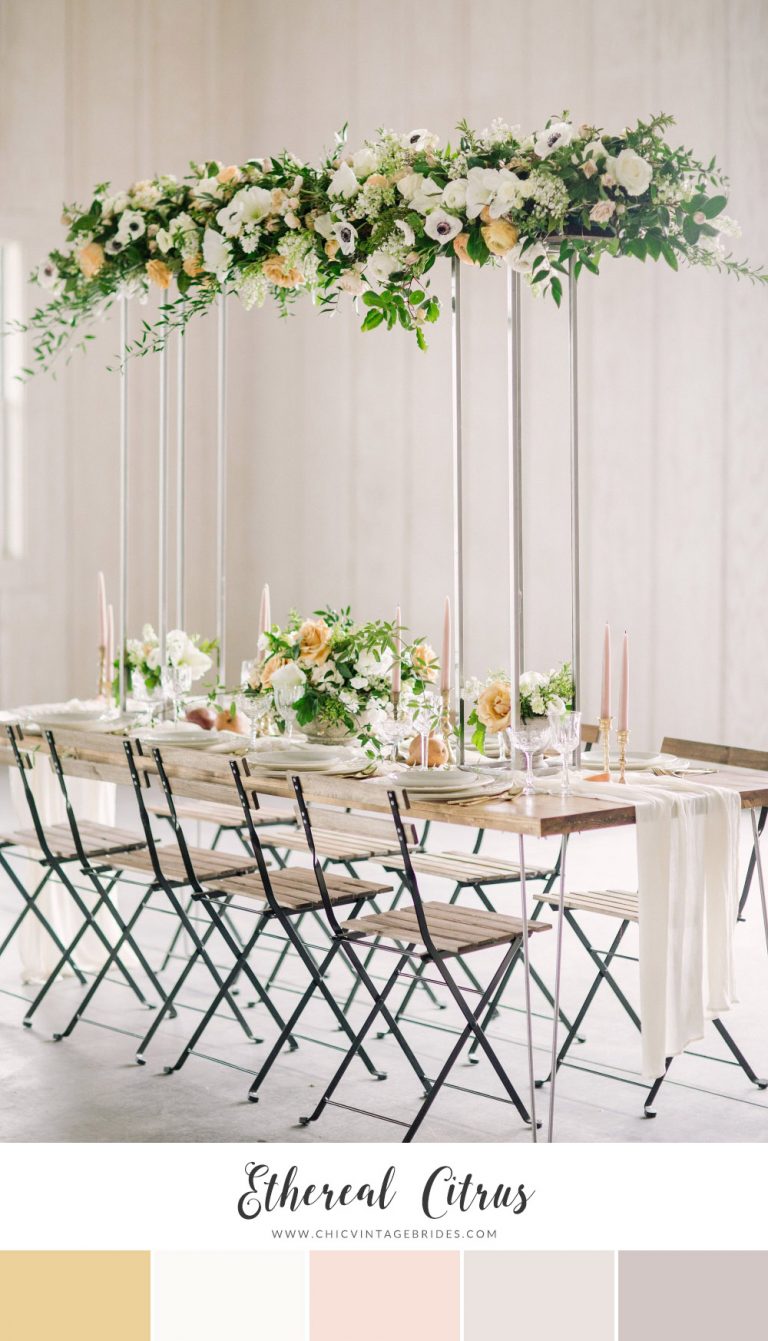 12 Stunning Color Palettes for a Spring Wedding - Chic Vintage Brides ...